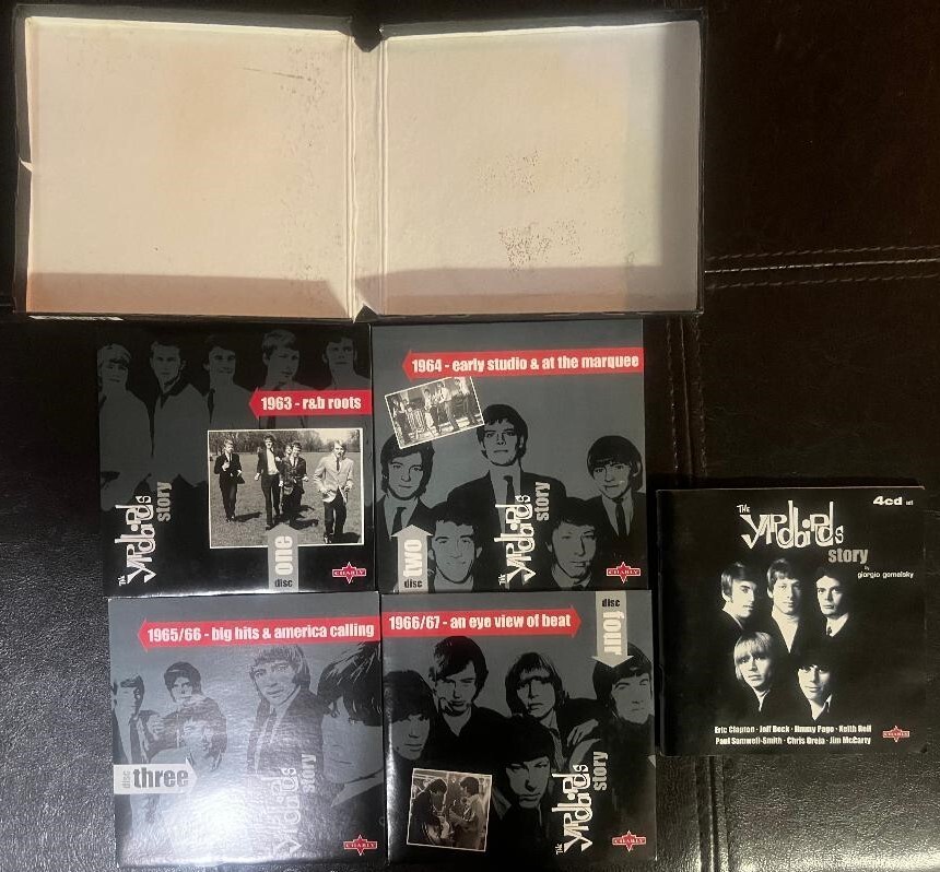 The Yardbirds CD lot, includes The Yardbirds Story boxset, 6 titles, 9 ...