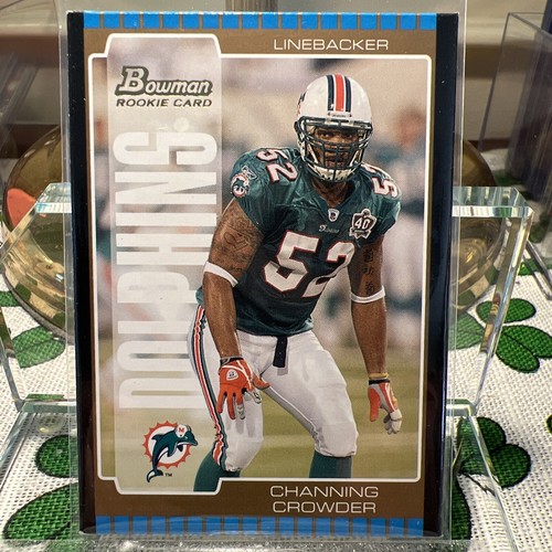 2005 Bowman Football Card #206 Channing Crowder Rookie | eBay