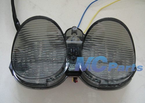 Smoke Taillight+Turn Signals LED Indicators Rear For Yamaha YZF R6 2001 ...