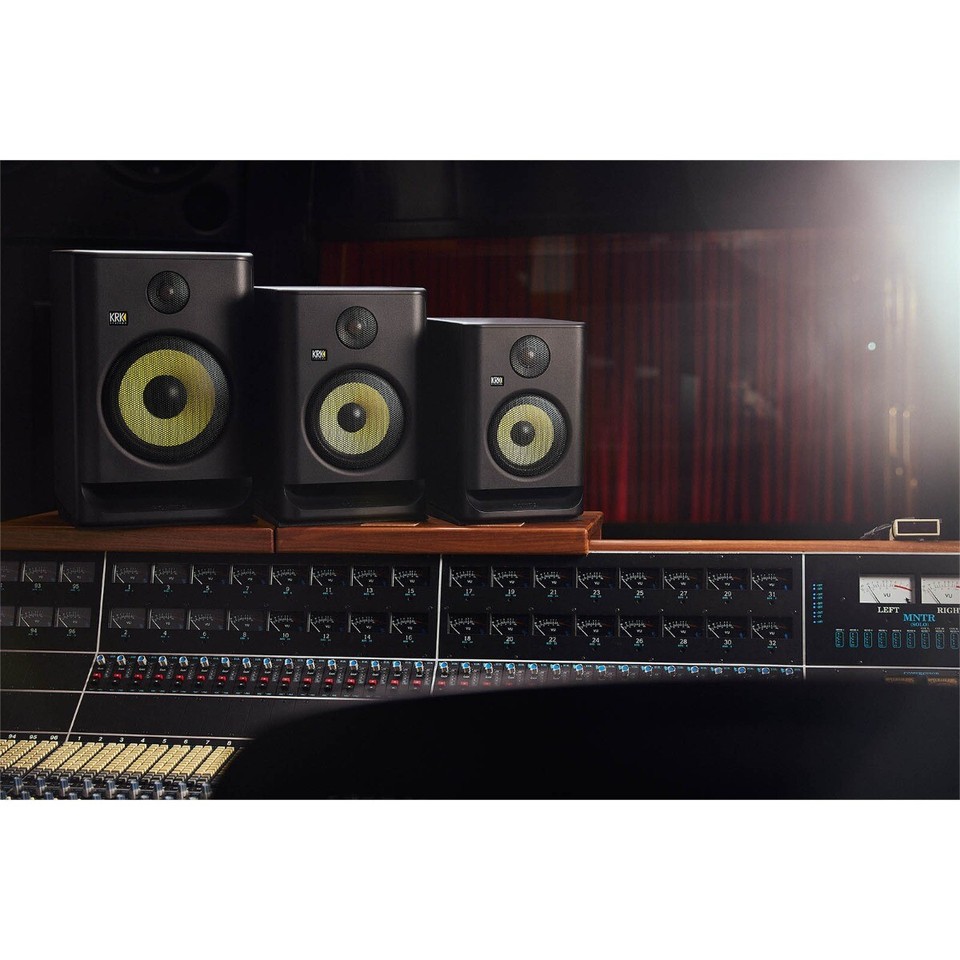 KRK ROKIT 5 G5 RP5G5 5" Active Bi-Amped Studio Monitor Speakers Pair w ...