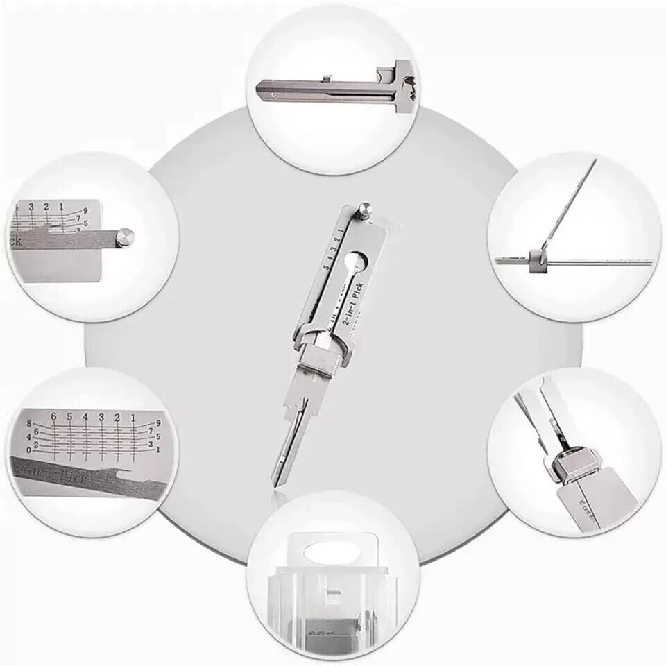 Unlock Stainless Steel Doors with a Master Key SS001Pro SS002Pro KW1/5 ...