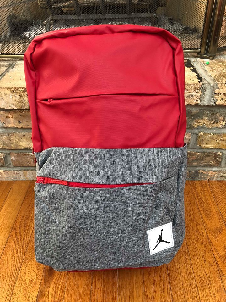 Air Jordan Pivot Backpack Laptop School Bag 9B0013-R78 Red Brand New | eBay