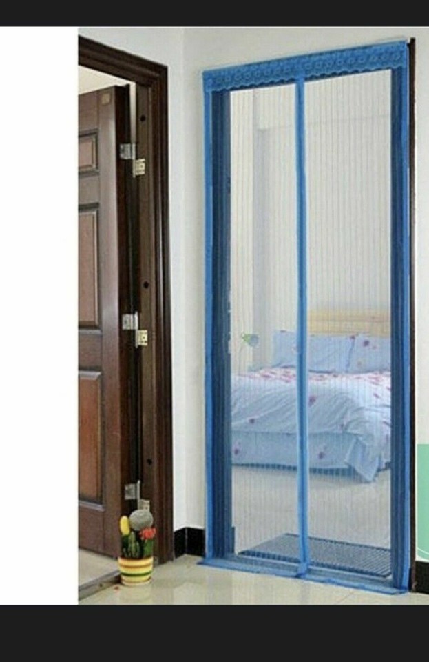 MAGIC Magnetic Insect Door Net Screen Bug Mosquito Fly Insect Mesh ...