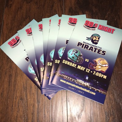 Massachusetts Pirates National Arena League May 12 Football Game ...