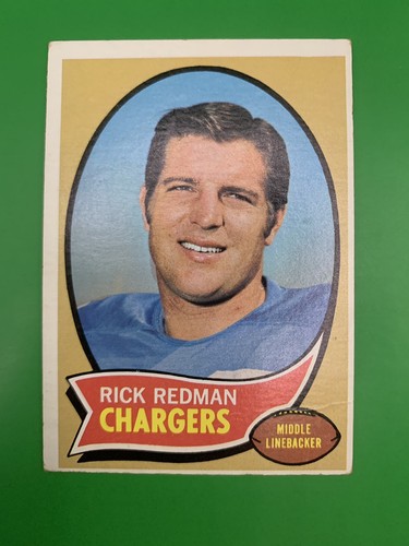 1970 Topps Rick Redman San Diego Chargers #118 | eBay