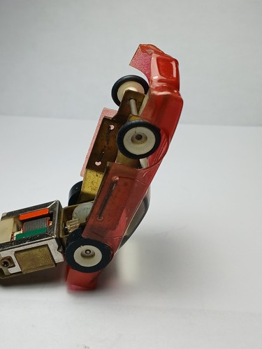 Vintage Riggen HO Slot Car Brass Chassis W/ Riggen Handpainted Body | eBay