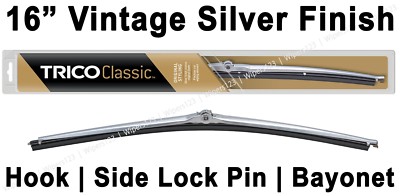 Classic Wiper Blade 16" Antique Vintage Silver Finish | 1957-1967 ...