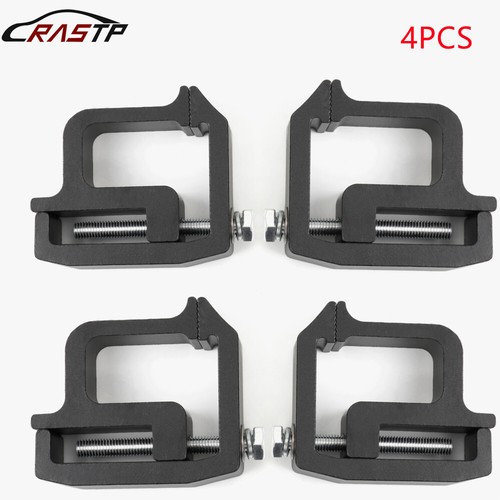 4PCS Truck Cap Topper Camper Shell Mounting Clamps Heavy Duty Aluminum ...