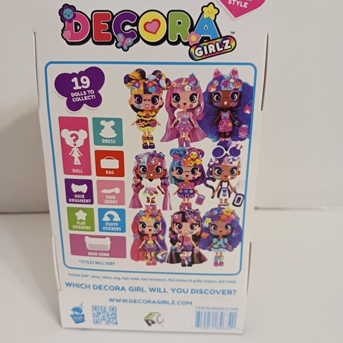 Decora Girlz Series 1 Sticker 'N Style Mystery Fashion Doll Brand New ...