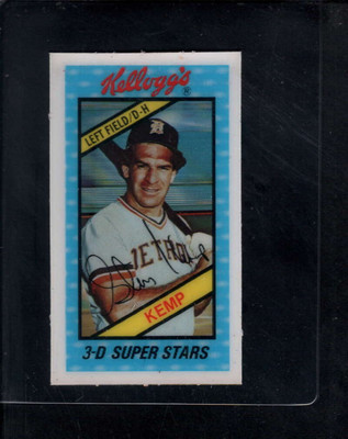 1980 Kellogg #33 Steve Kemp NM/NM+ X2816759 | eBay