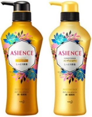 Asience Shampoo & Conditioner 450ml moist moisturizing | eBay
