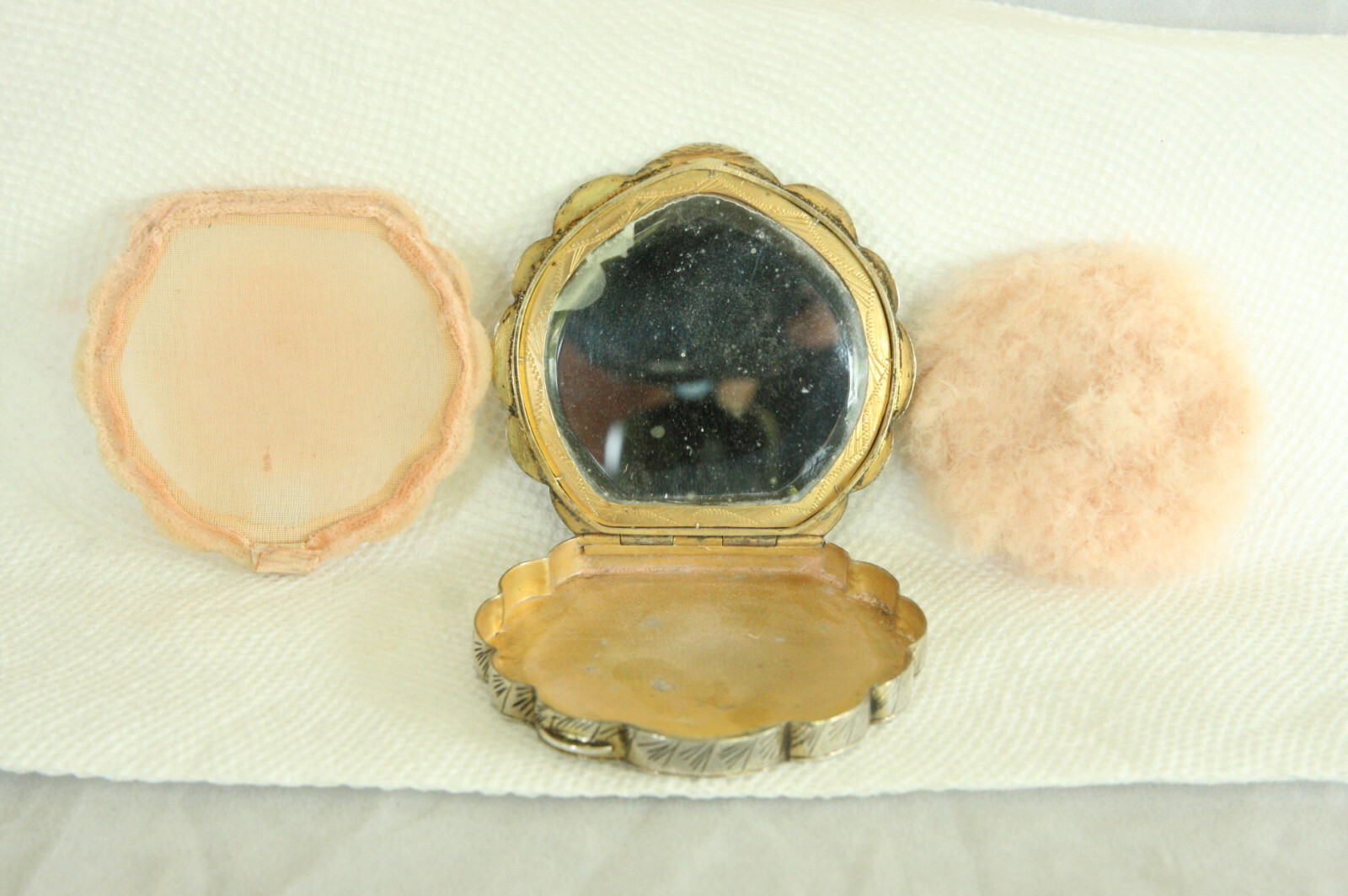 VINTAGE 800 SILVER ENAMEL FAUX LAPIS & TURQ. NUDE SNAKE LADY PORTRAIT ...