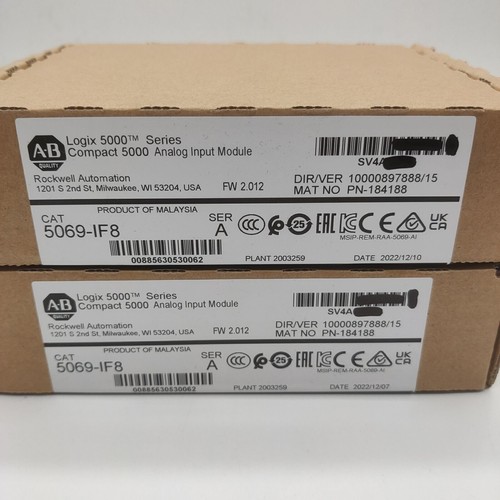 Allen-Bradley 5069-IF8 Compact 5000 Analog Input Module 5069IF8 ...