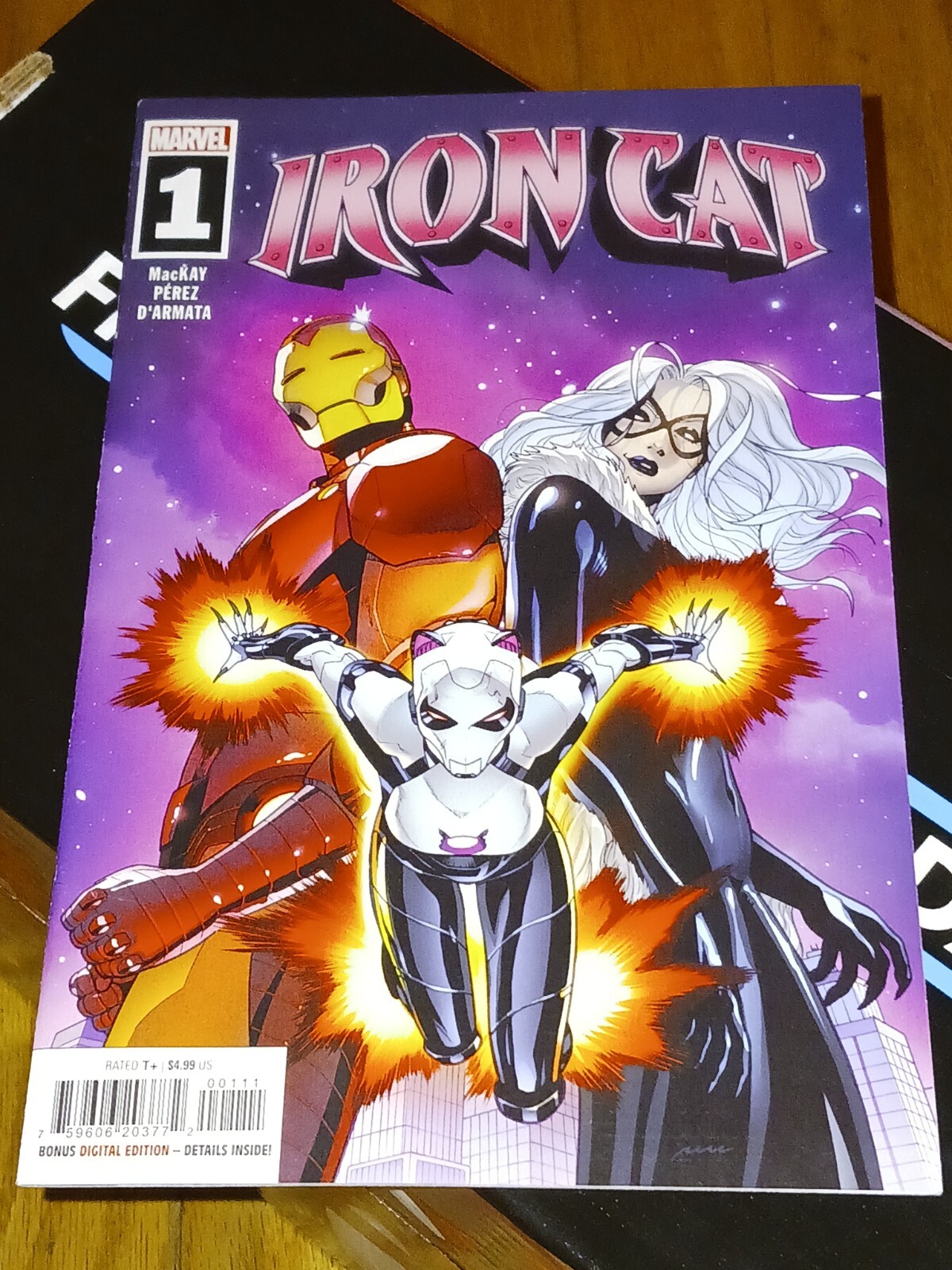 Iron Cat #1 Perez Cover A Marvel Comic 1st Print 2022 NM Hot!! Blackcat ...