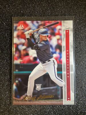 Riley Adams Panini Chronicles Luminance 1/10!!! | eBay