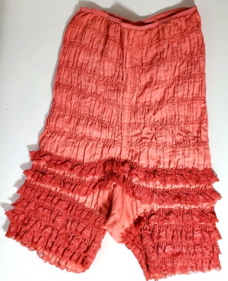 Vtg 60s Ruffled Bloomers Petti-Pants Pinup Square Dance Cosplay ...