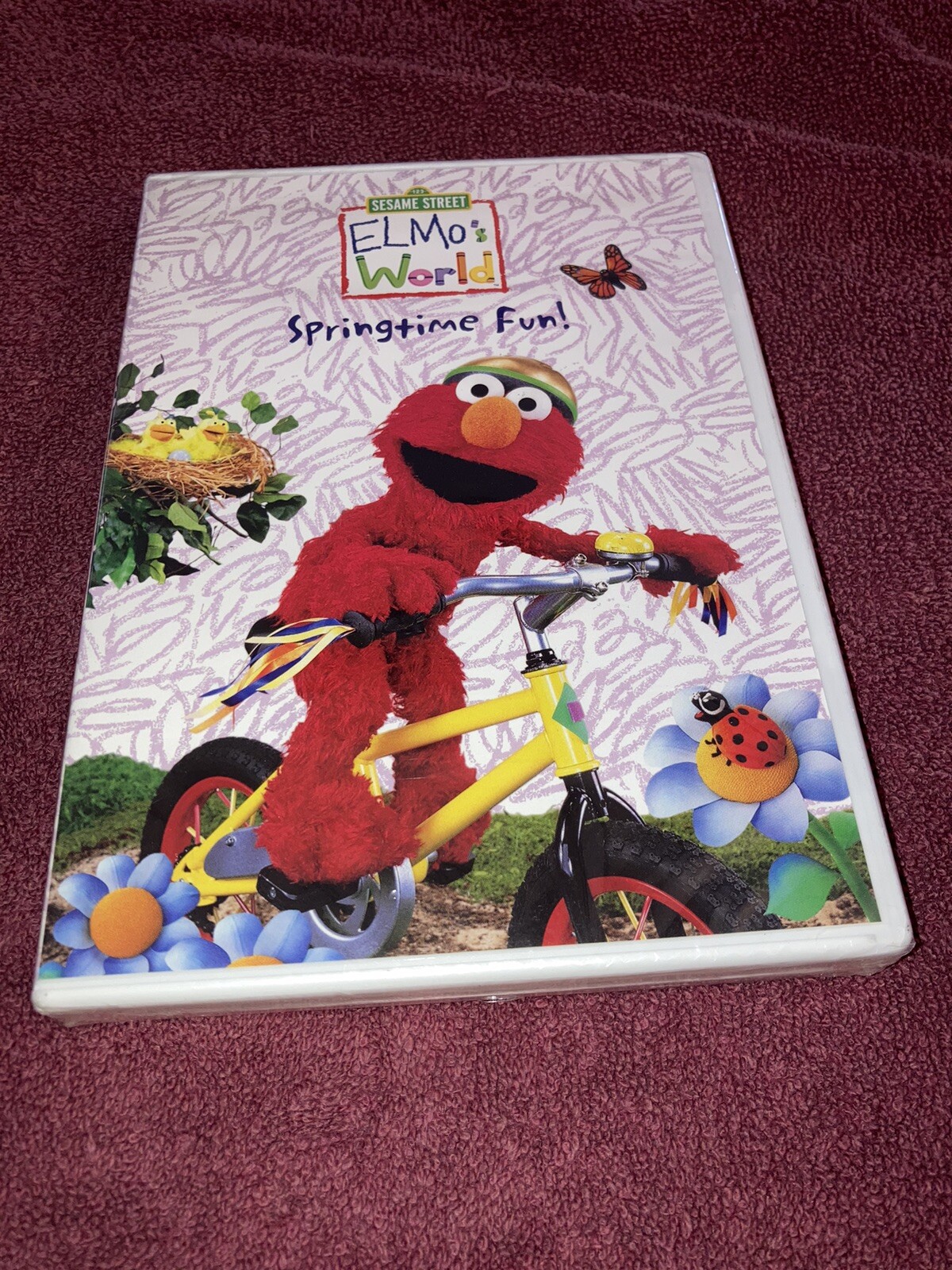 ELMO'S WORLD - SPRINGTIME FUN NEW DVD OOP Muppets Sesame Street Family ...