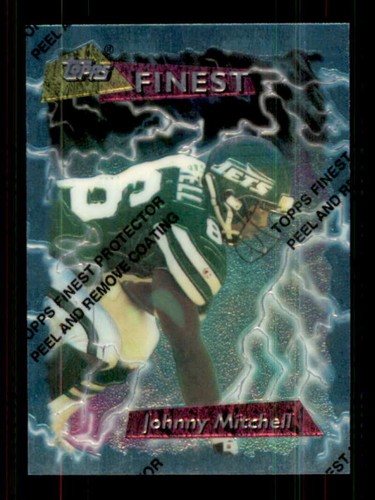 1995 Topps Finest #123 Johnny Mitchell NY Jets 238066 | eBay