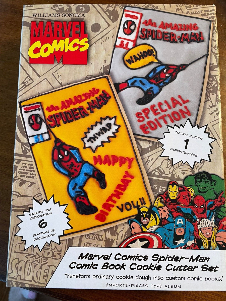 Superhero Cookie Cutter Shapes