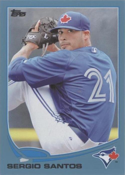 2013 Topps - Sergio Santos #363 Blue for sale online | eBay
