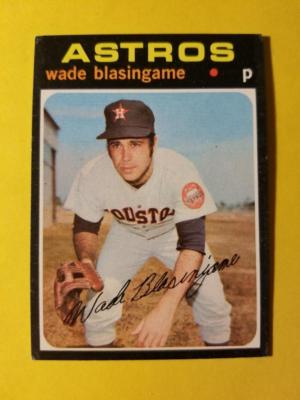 VINTAGE WADE BLASINGAME #79 HOUSTON ASTROS - 1971 TOPPS MLB BASEBALL | eBay