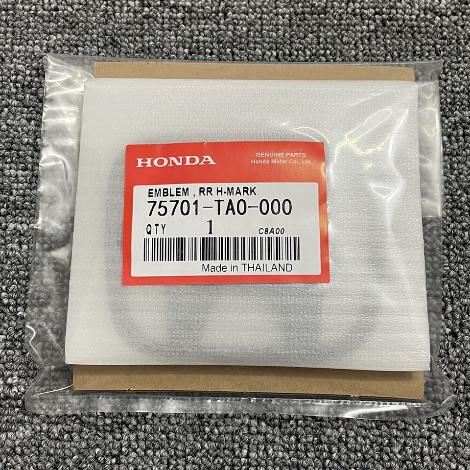 2008-2017 Honda Accord Sedan 4-Dr Front Grille Trunk Black Emblem ...