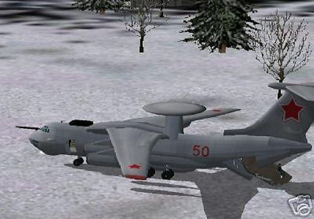 A-50 Beriev-Ilyushin A50 Airplane Wood Model Free Shipping | eBay