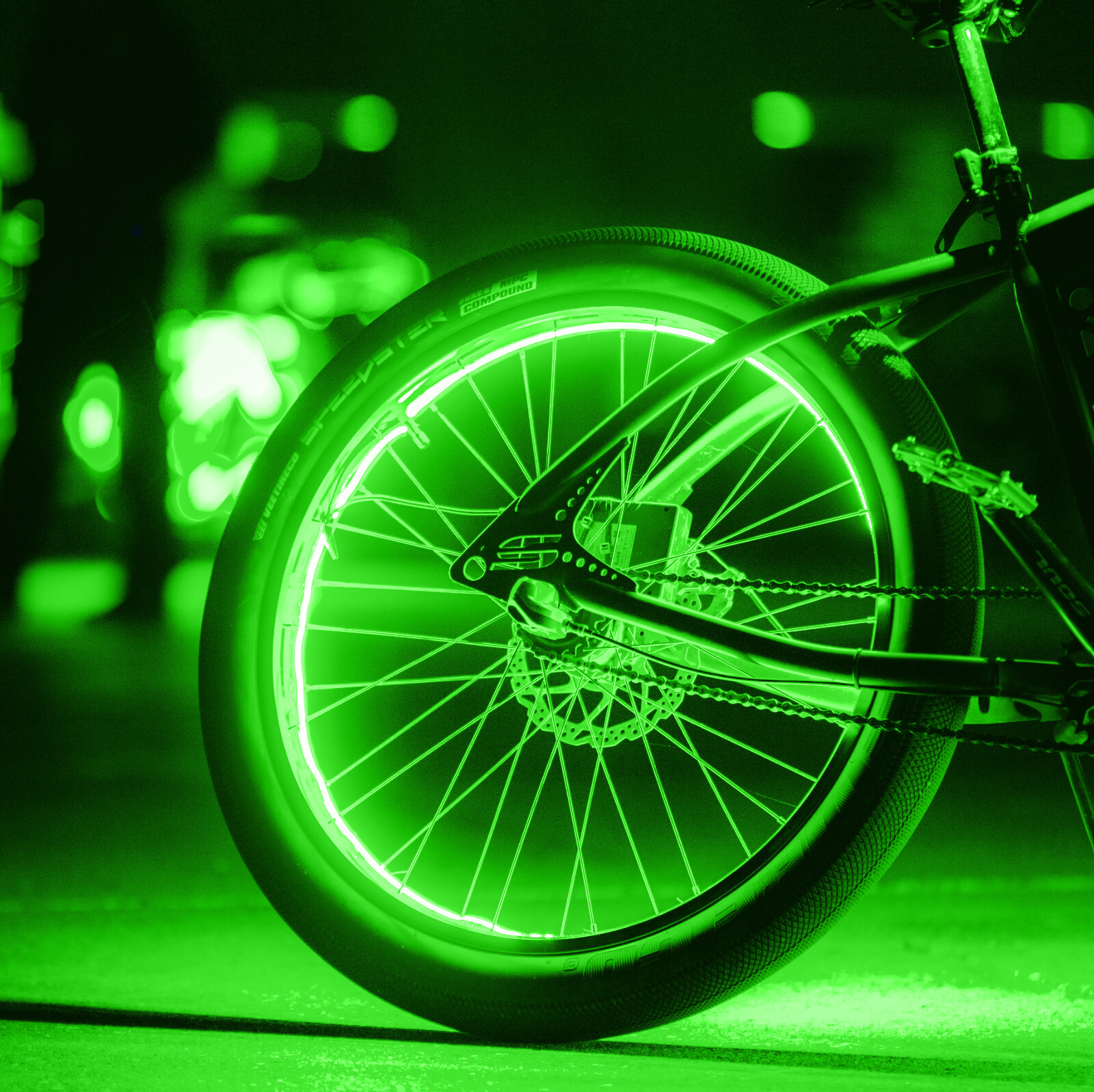 Multi-Color LED Firefly Valve Stem Light for Mini Dirt E-Bikes/Scooter ...