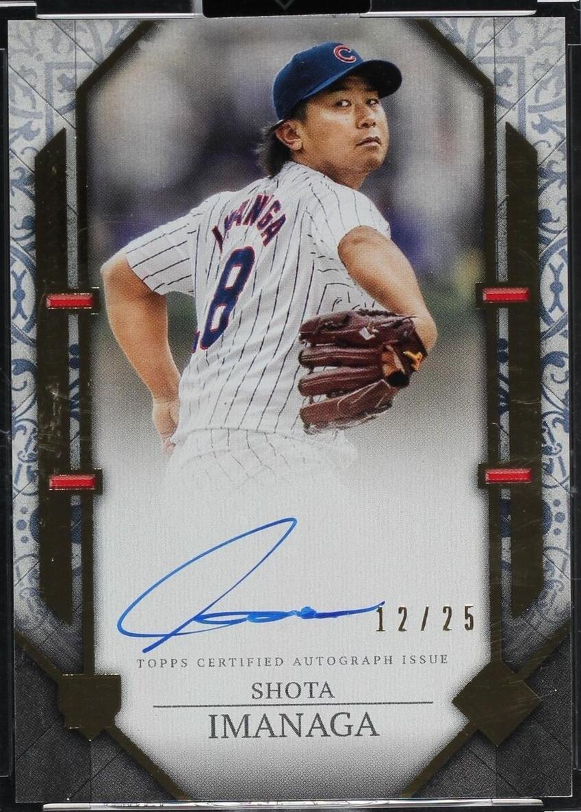2024 Topps Transcendent Collection - Rookie Showcase Autographs Shota Imanaga #RSA-SHO /25 (AU ...