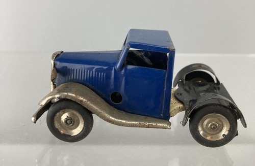 TRIANG MINIC CLOCKWORK TINPLATE ARTICULATED LORRY CAB WORKING NO KEY IF ...