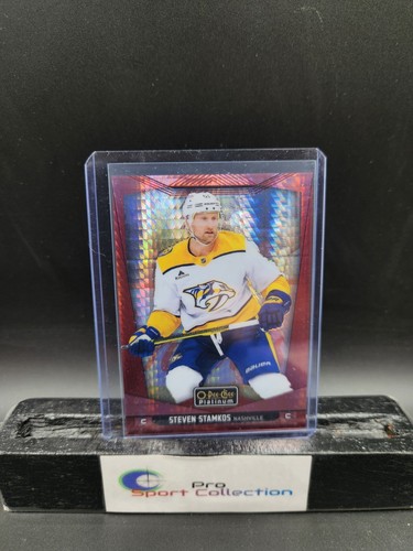 2024-25 O-PEE-CHEE PLATINUM STEVEN STAMKOS RED PRISM /199 SP #71 | eBay