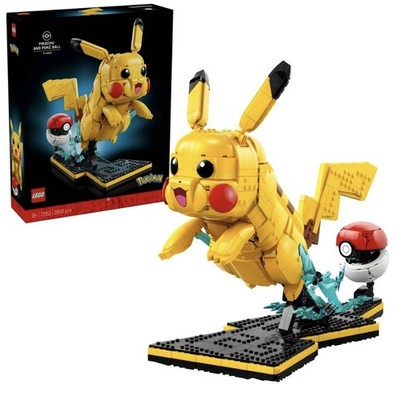 LEGO Pokémon Pikachu and Poké Ball Set #72152 - PRESALE | eBay UK