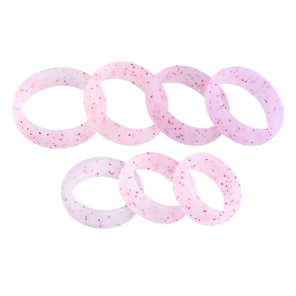 1pc Medical Silicone Finger Ring For Men Women Soft Rubber Wedding ...