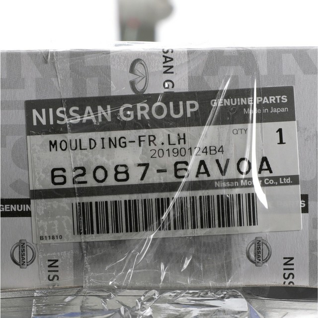 62087-6av0a Nissan Moulding-front Bumper LH 620876AV0A Genuine OEM Part ...