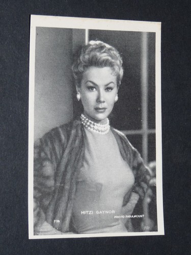 IMAGE PHOTO 1959-1962 CINEMA ACTRICE MITZI GAYNOR HOLLYWOOD USA ...