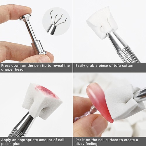 The New Mini Nail Art Tofu Block Pats The CottSL | eBay Australia