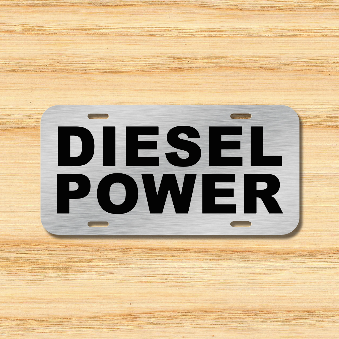 Diesel Power License Plate Vehicle Auto Tag F150 Ram Truck FREE SHIP | eBay