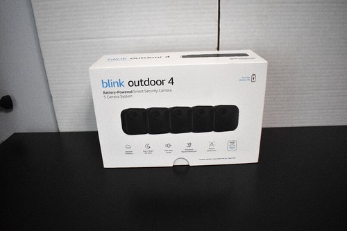 BLINK OUTDOOR 4 4TH GEN WIRELESS OUTDOOR SECURITY CAMERA 5 PACK NEW | eBay