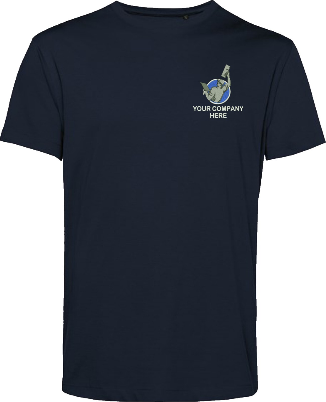 Embroidered Plasterer T-Shirt, Plasterer logo T-shirt, Construction ...