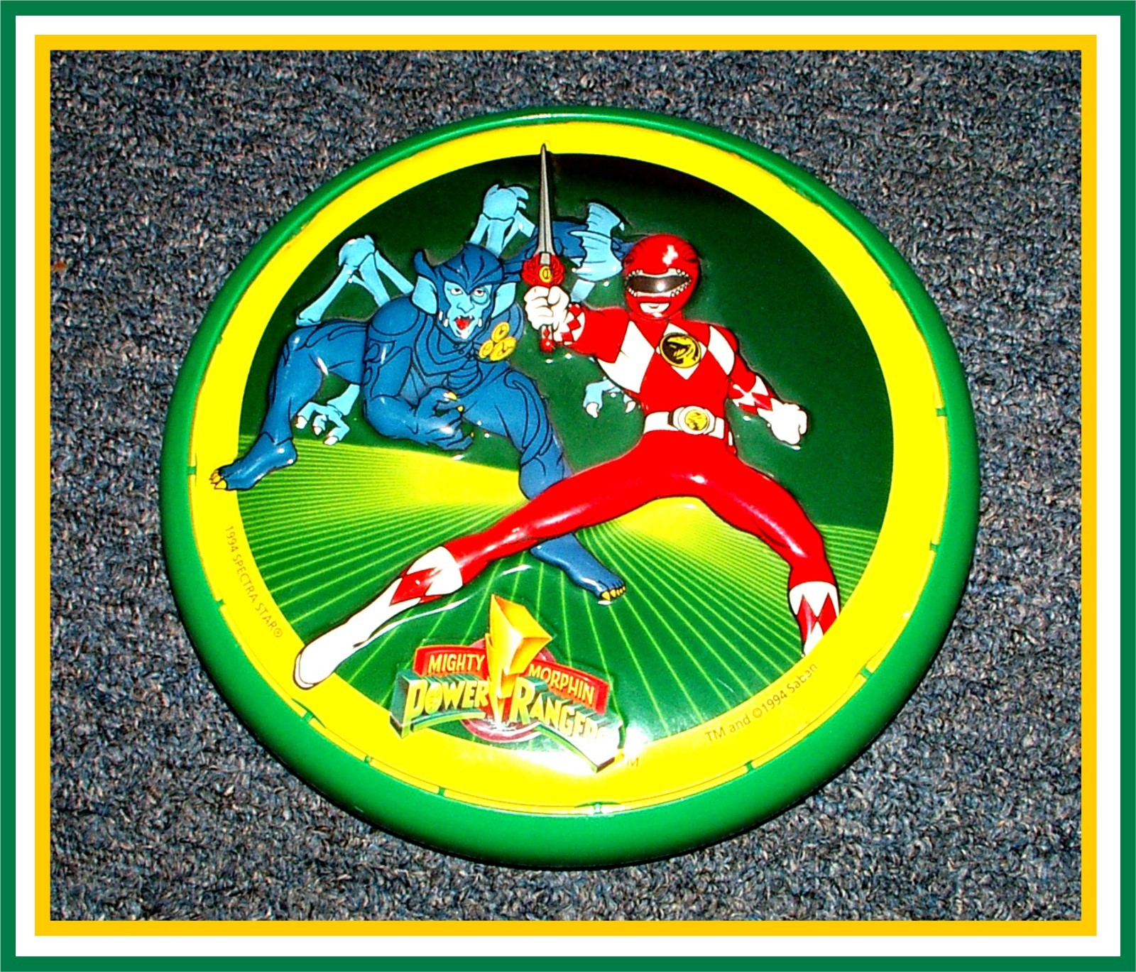 Mighty Morphin Power Rangers _ Frisbee | eBay