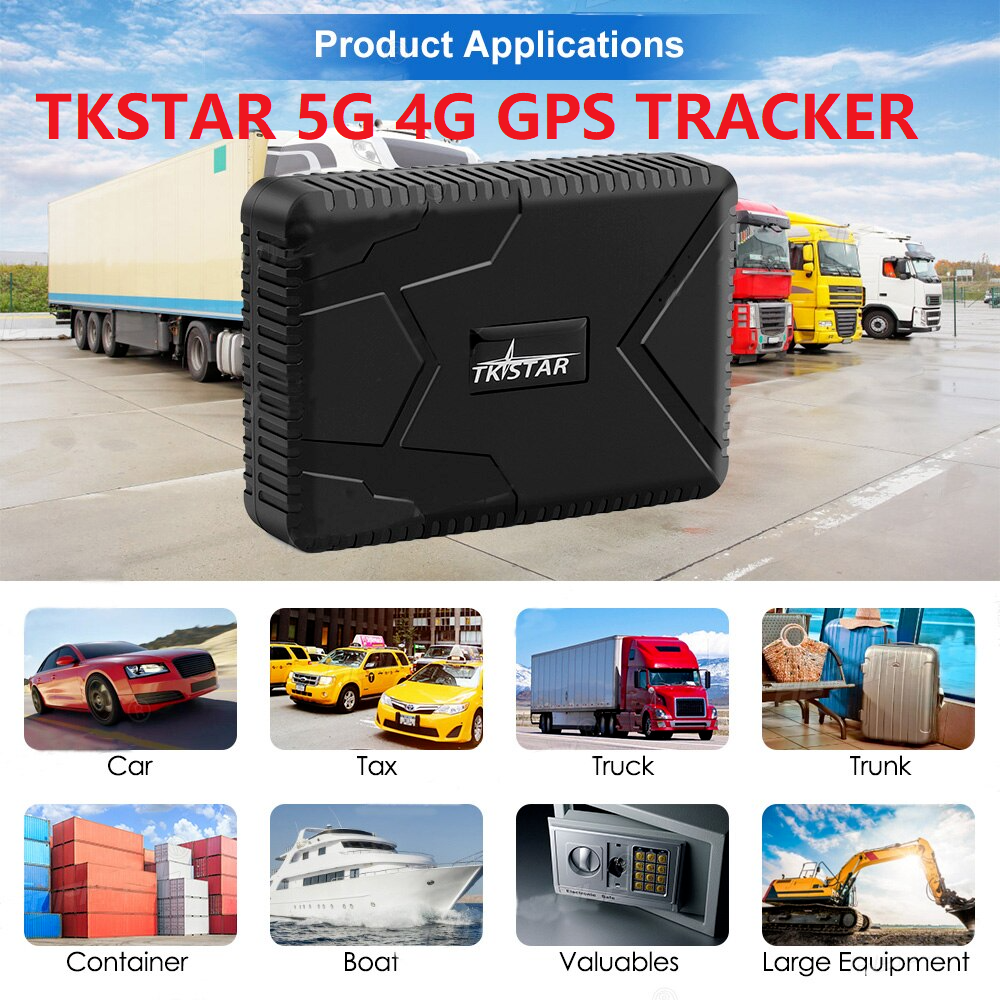 5G 4G GPS Tracker Locator TKSTAR TK915 Magnetic Anti Theft car truck ...