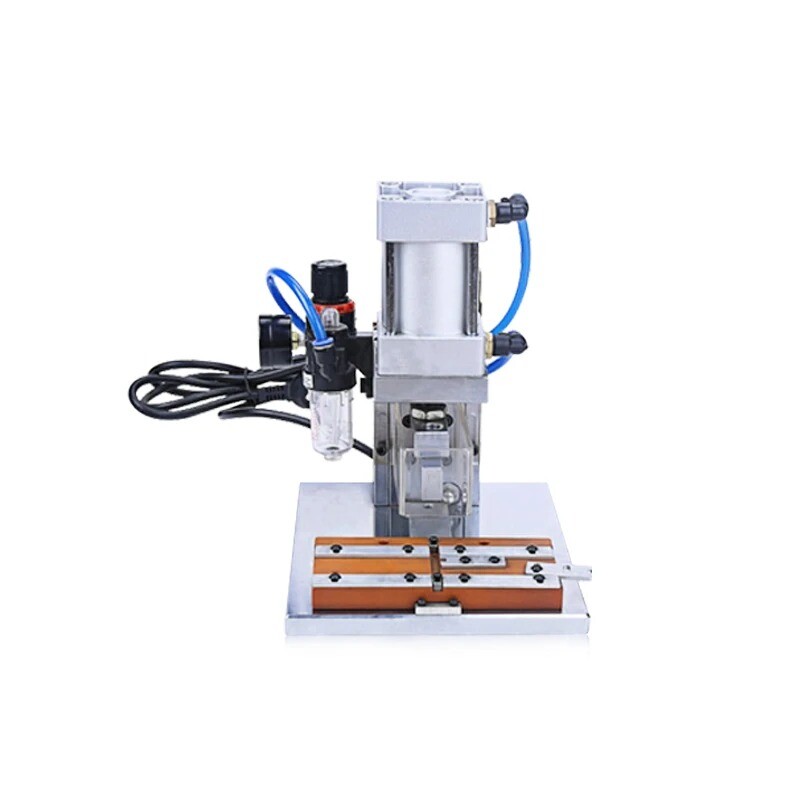 Pneumatic Automatic Crimping Machine Computer Cable And Line Crimping ...
