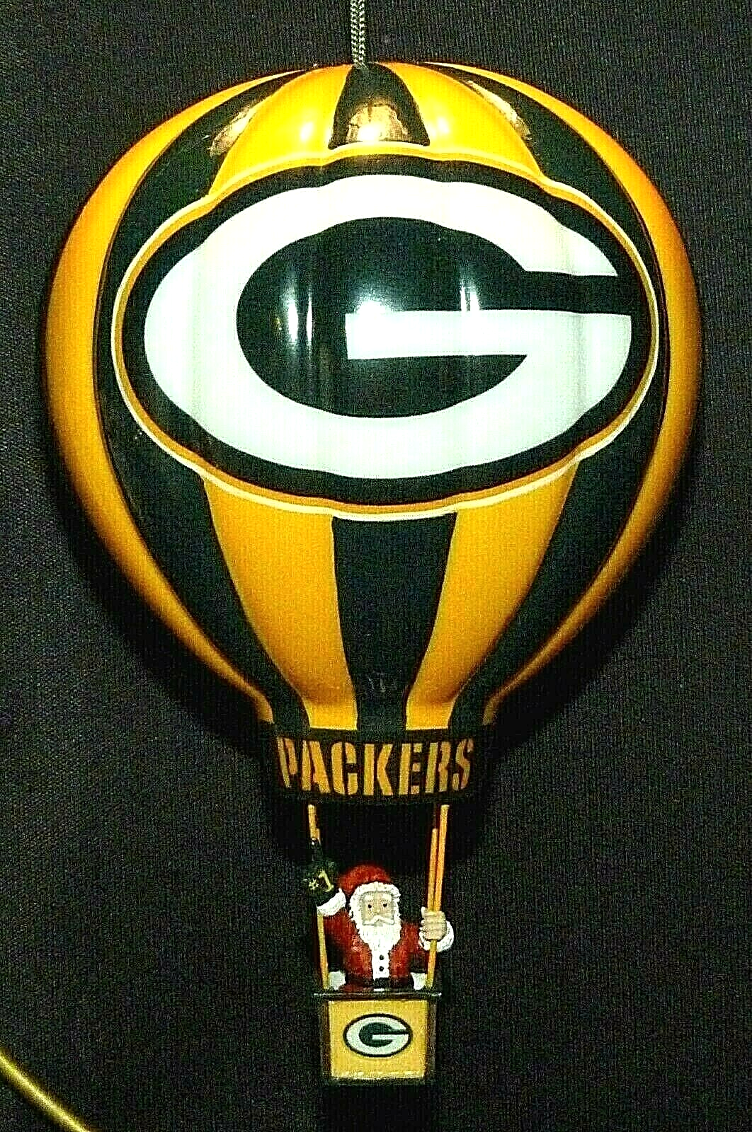 DANBURY MINT ~ GREEN BAY PACKERS ~ 2003 VICTORY BALLOON CHRISTMAS ...