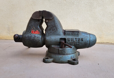 Wilton 3-1/2" C-O Bullet Vise w/ Swivel Base Schiller Park, IL Bench ...