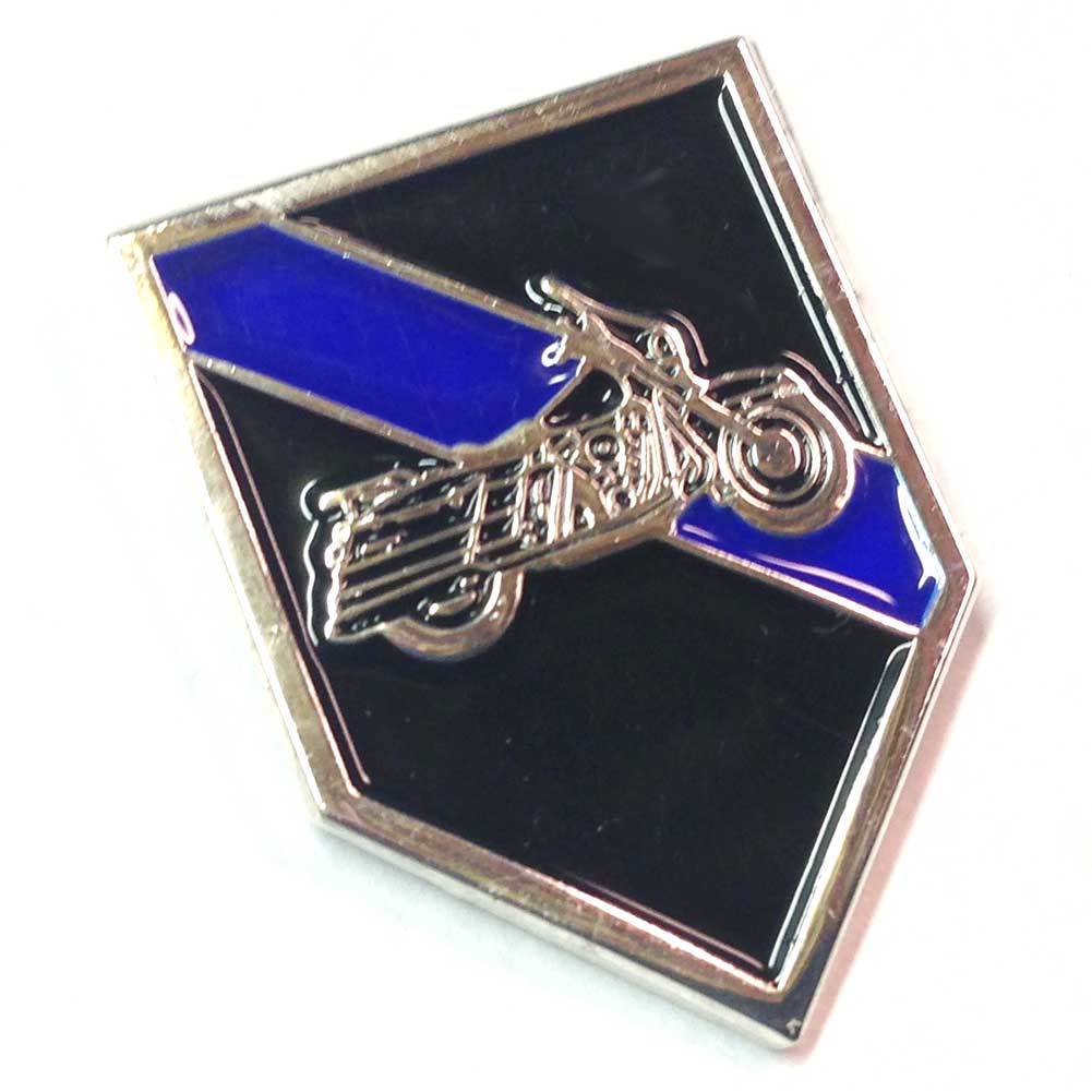 Thin Blue Line Motorcycle Unit Motors Law Enforcement Police Sheriff ...
