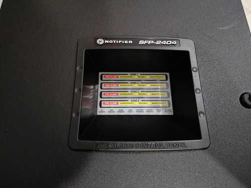 NOTIFIER SFP-2404 Fire Alarm Control Panel | eBay