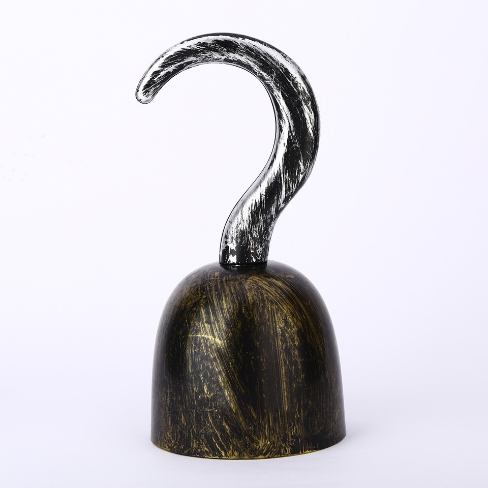 Unisex Prop Adults Pirate New Hook Costume Dress-up Accessories Party ...