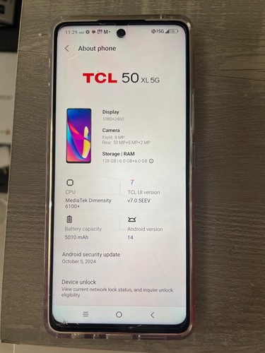 TCL 50 XL 5G 128GB METRO ONLY | eBay