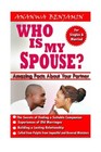 Who Is My Spouse: Amazing Facts about your partner 9781515191209 Free ...