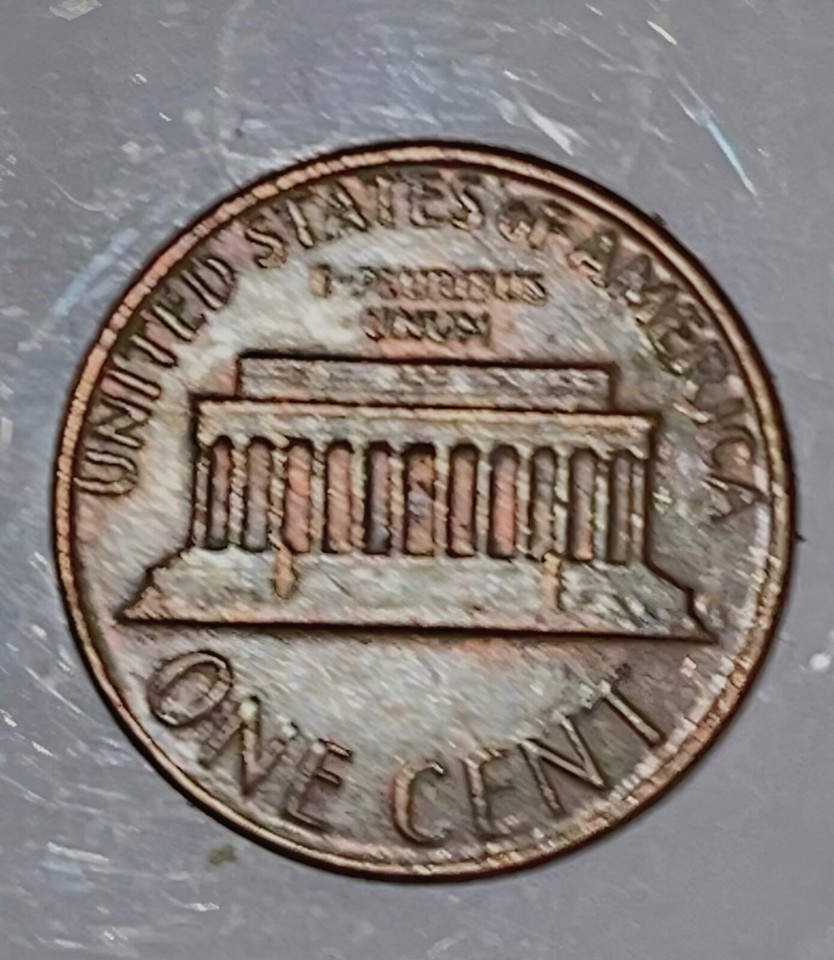 1978 D PENNY Denver Mint Rare Filled Mint Mark Error | eBay